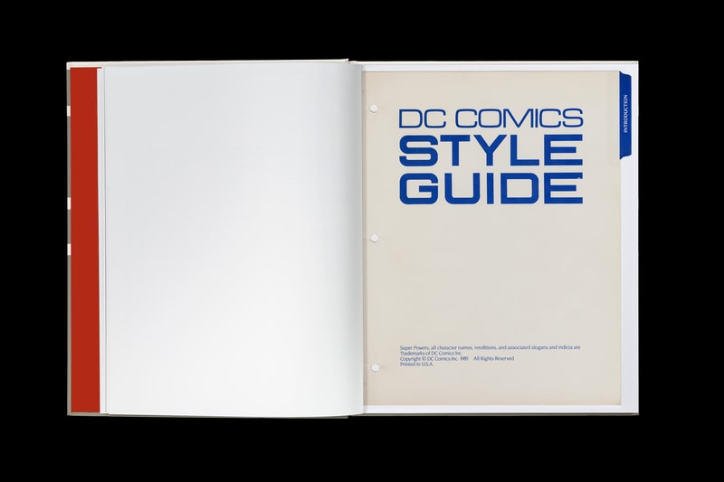 DC Comics Style Guide – Standards Manual