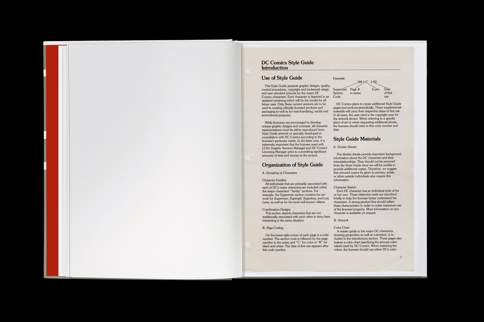 DC Comics Style Guide – Standards Manual